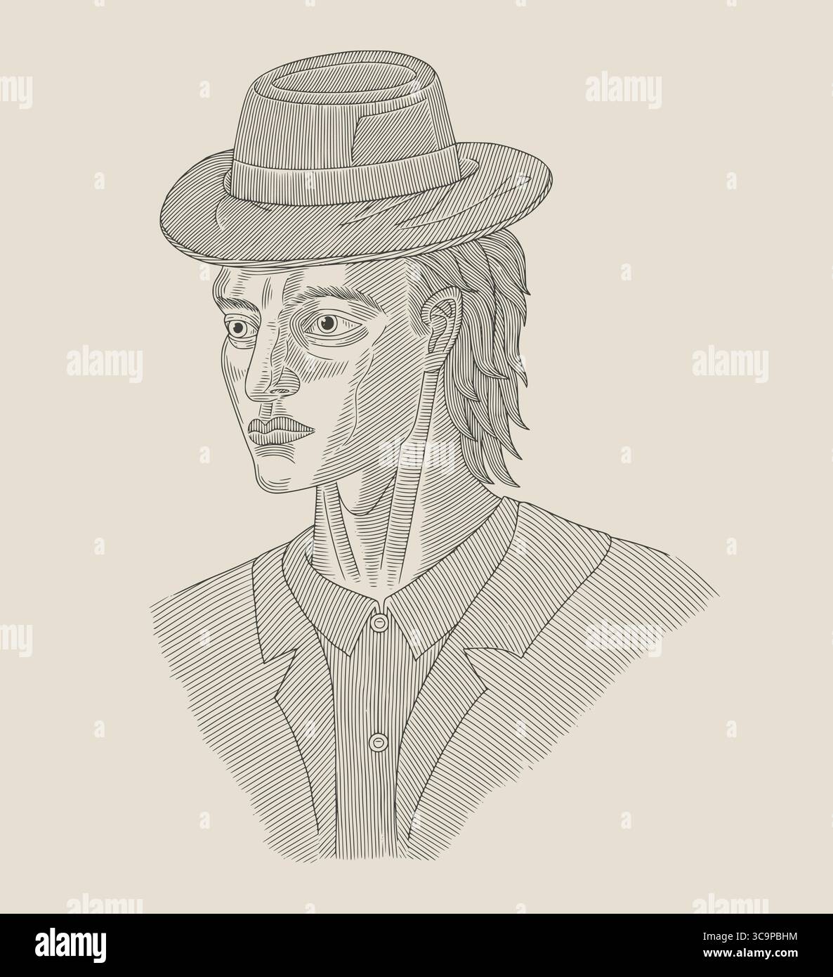 Drawing gangster mafia Stock Vector Images - Alamy