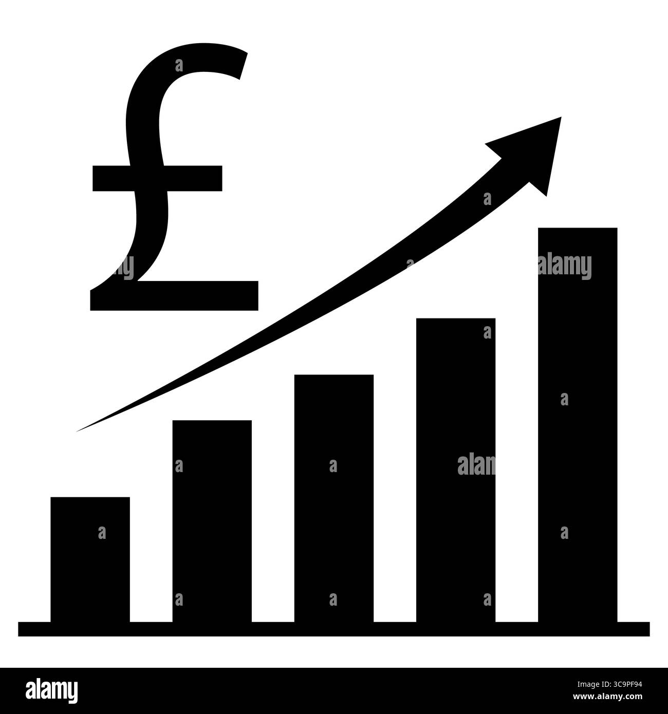 Interest increase rise up icon hi-res stock photography and images - Alamy
