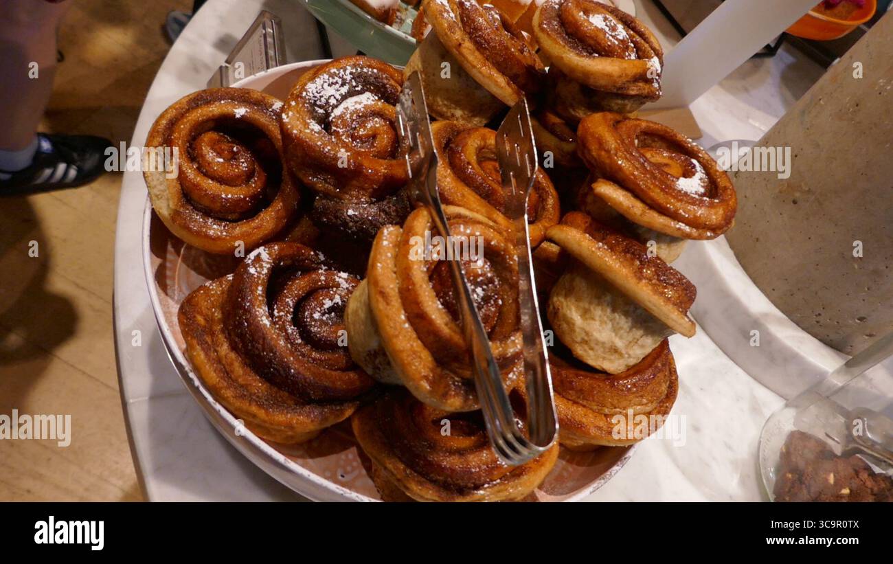 London, England, United Kingdom 3rd June 2025 Desserts in Cafe at St ...