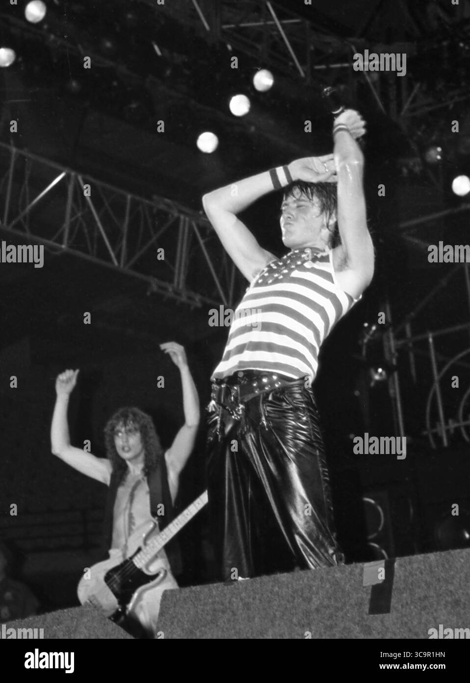Def leppard 1983 Black and White Stock Photos & Images - Alamy