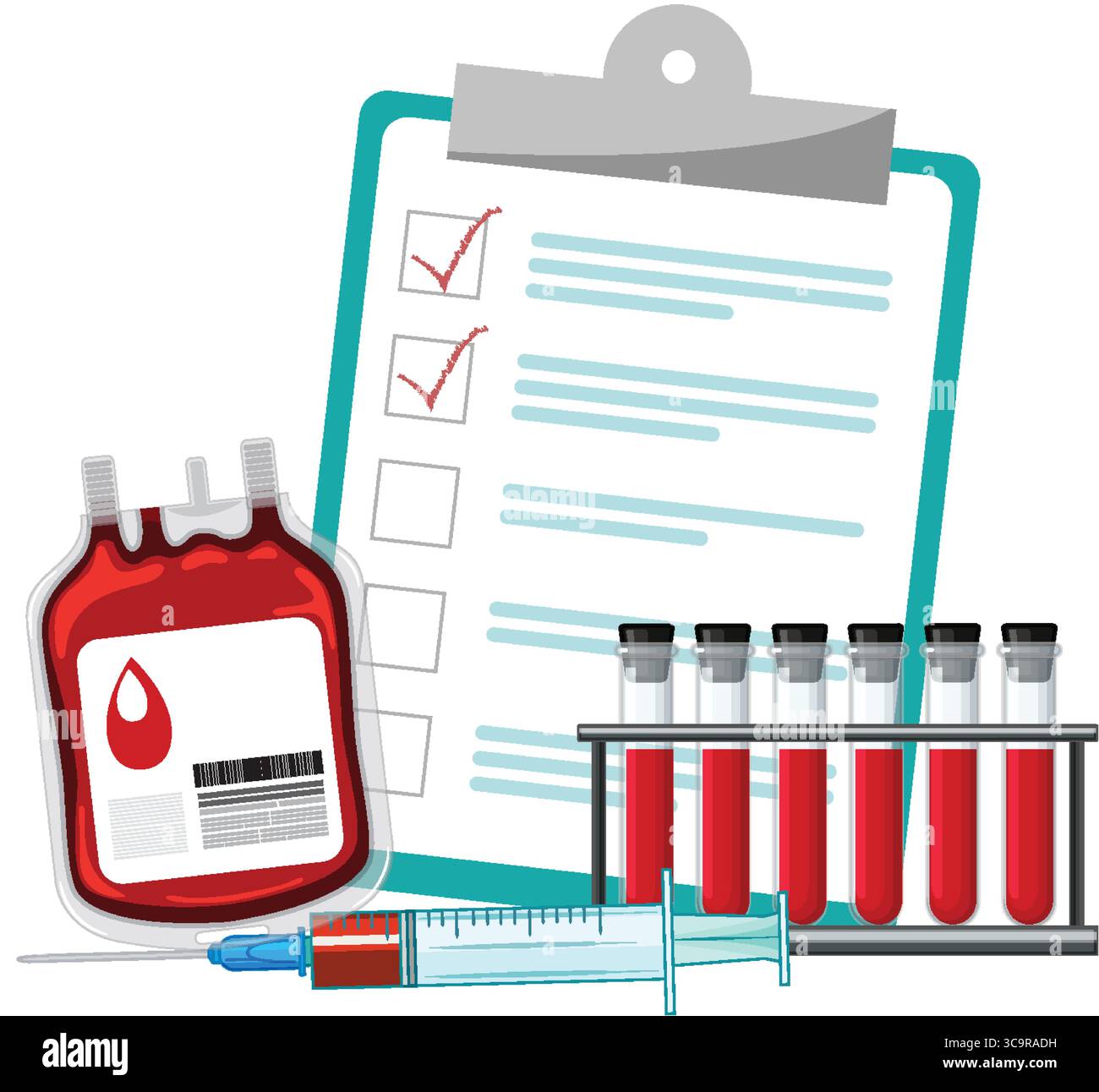 Sterile objects research in laboratory Stock Vector Images - Alamy