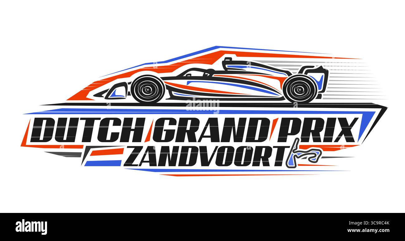 Grand prix f1 of the netherlands Stock Vector Images - Alamy