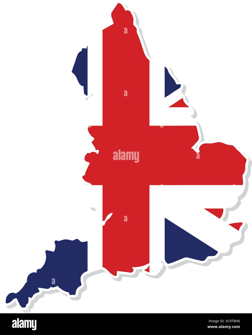 School map british isles Cut Out Stock Images & Pictures - Alamy