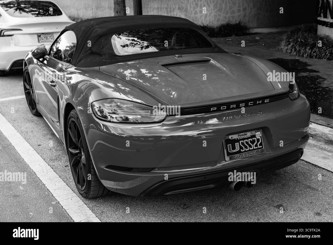 Orange supercar Black and White Stock Photos & Images - Alamy