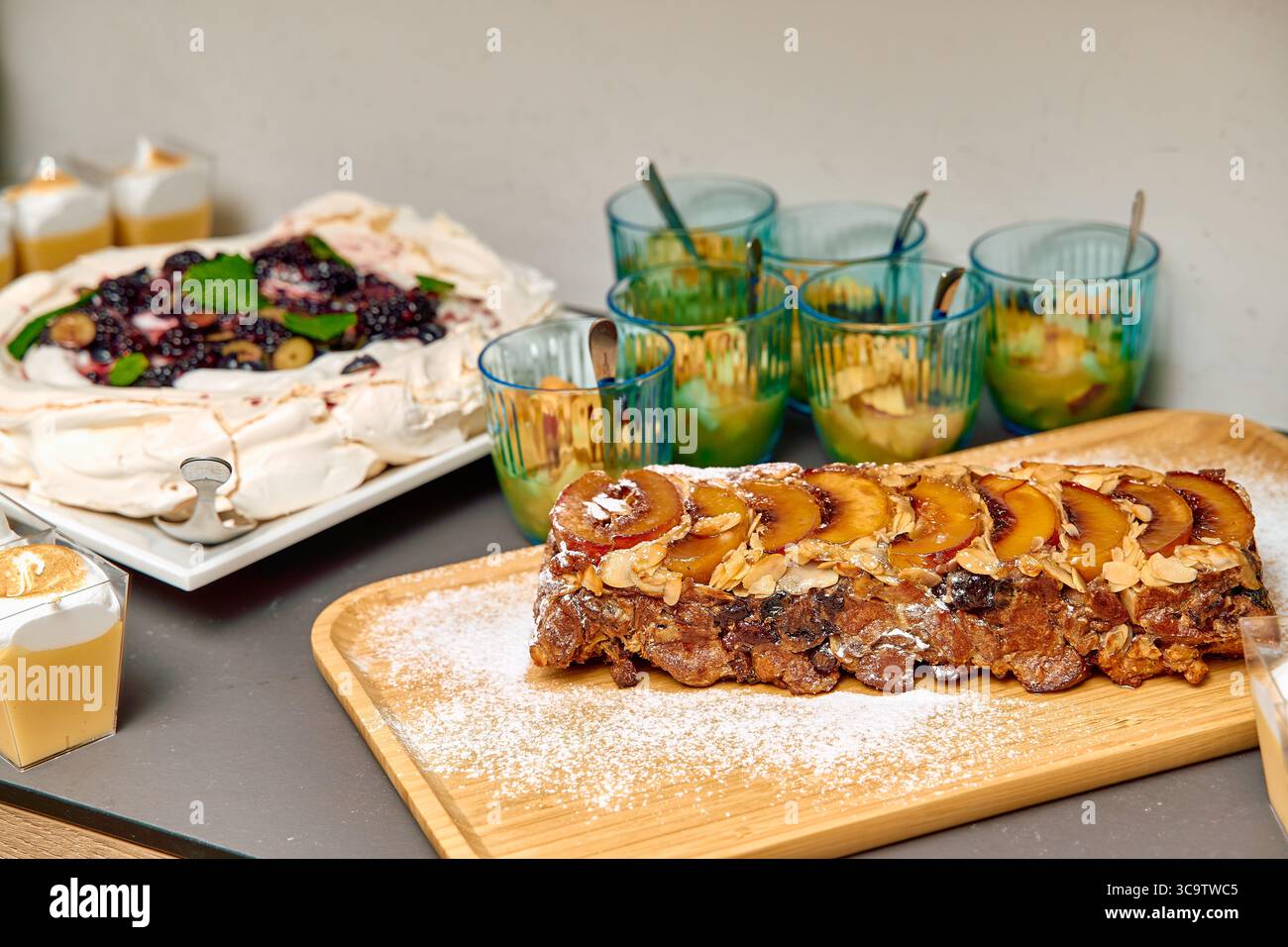 Delicious array exquisite desserts hi-res stock photography and images ...