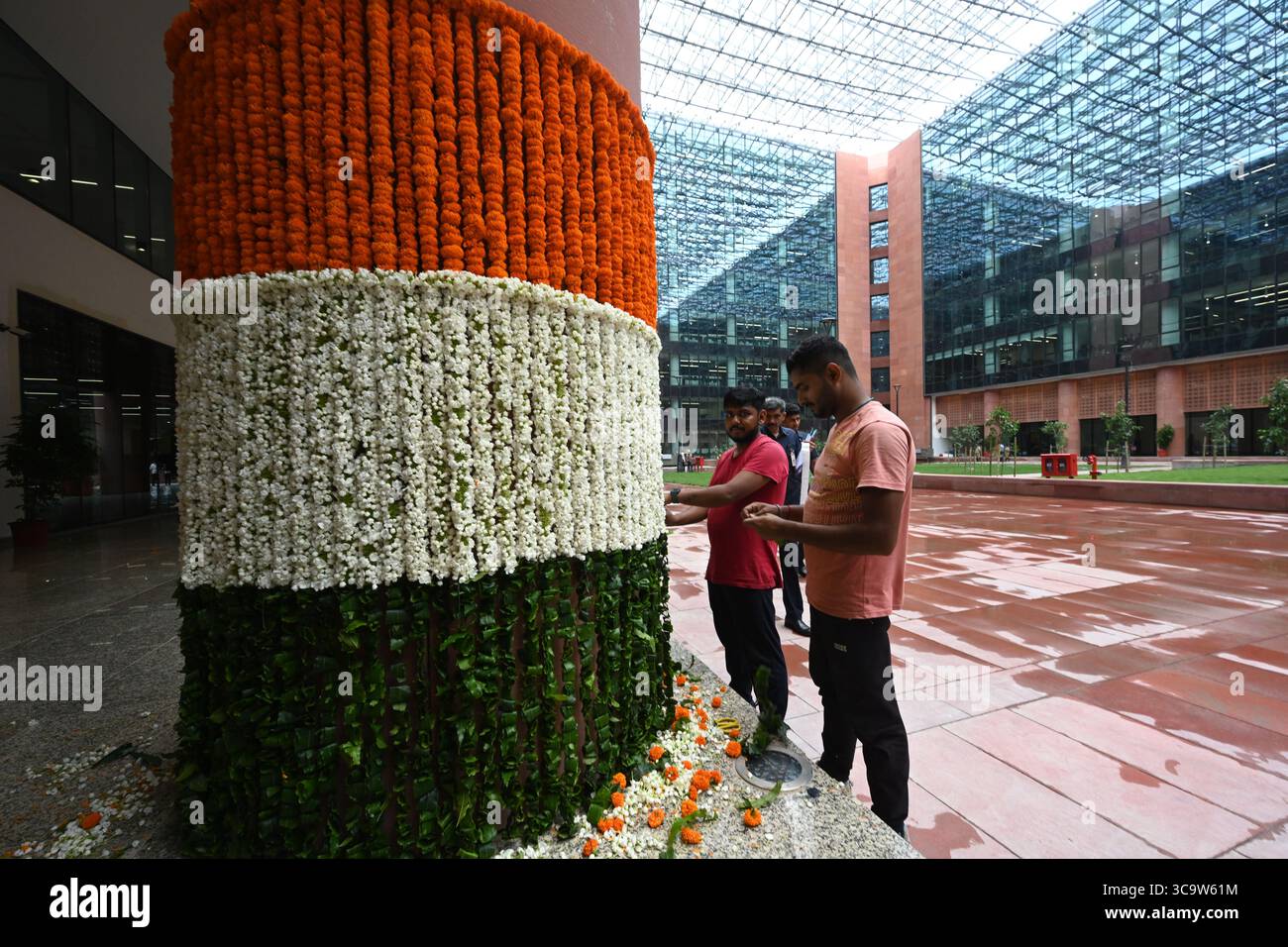 NEW DELHI, INDIA - AUGUST 5: An inside view of the Kartavya Bhawan ...