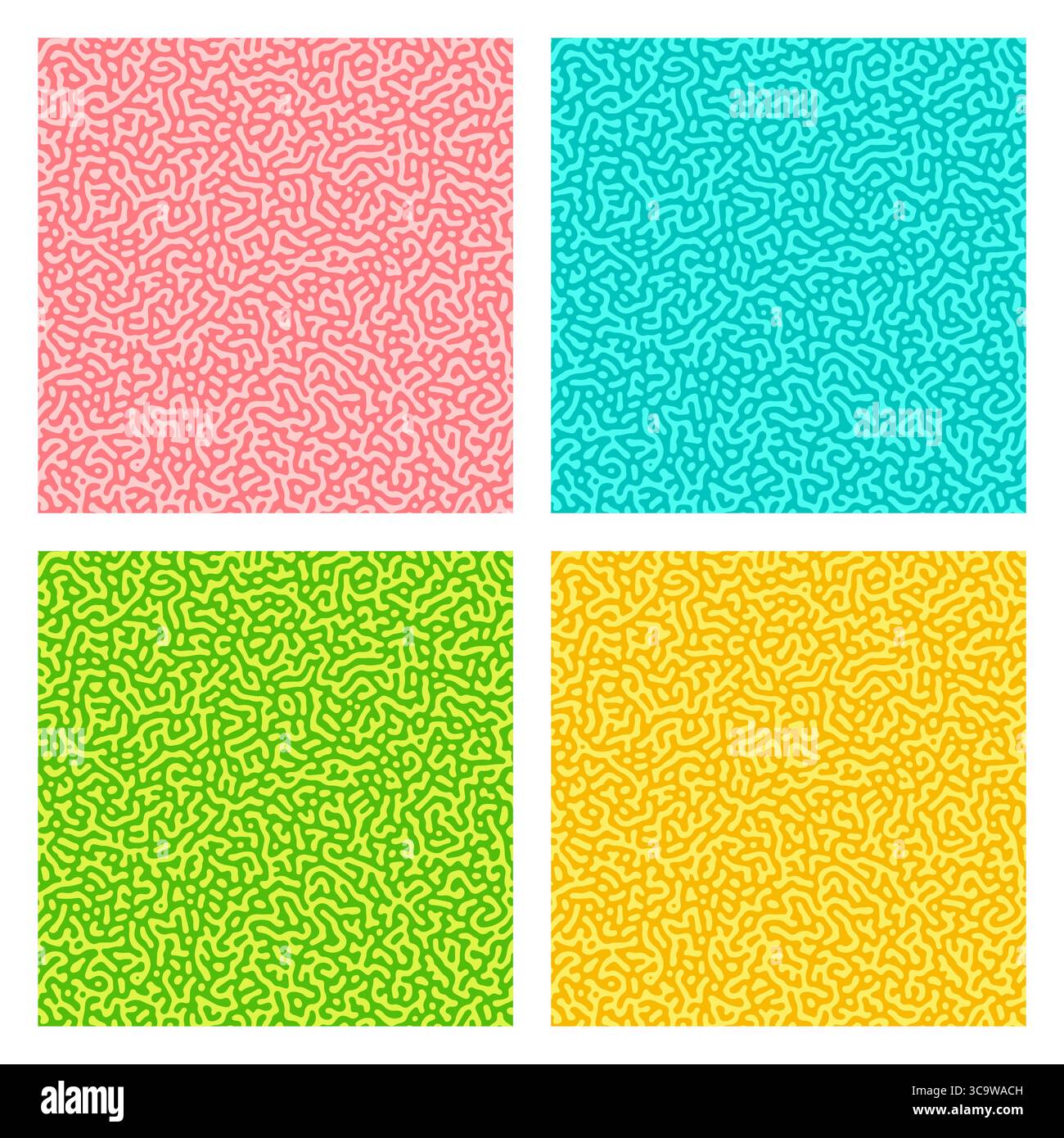 Coral colorful pastel water Cut Out Stock Images & Pictures - Alamy