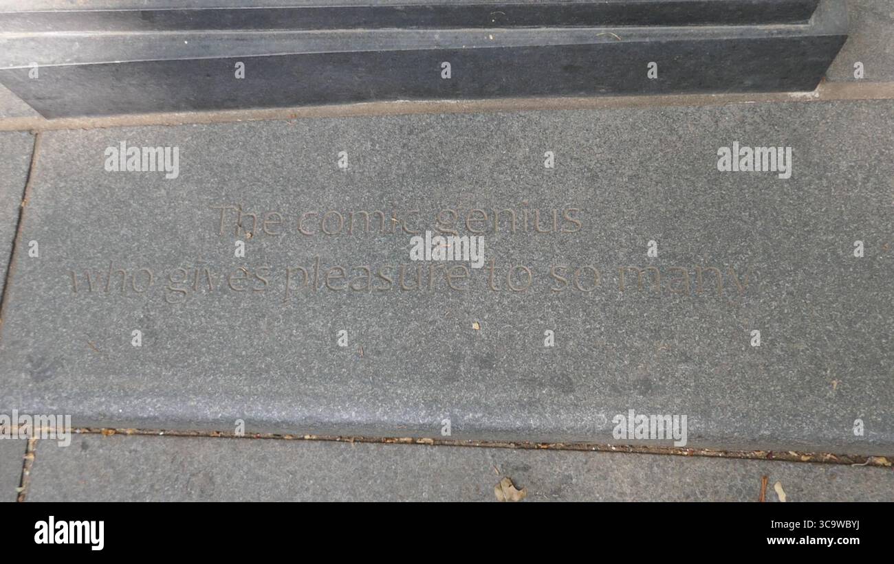 London, England, United Kingdom 4th June 2025 Charlie Chaplin Statue in ...