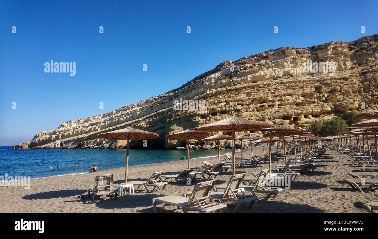 Crete iconic caves hi-res stock photography and images - Alamy