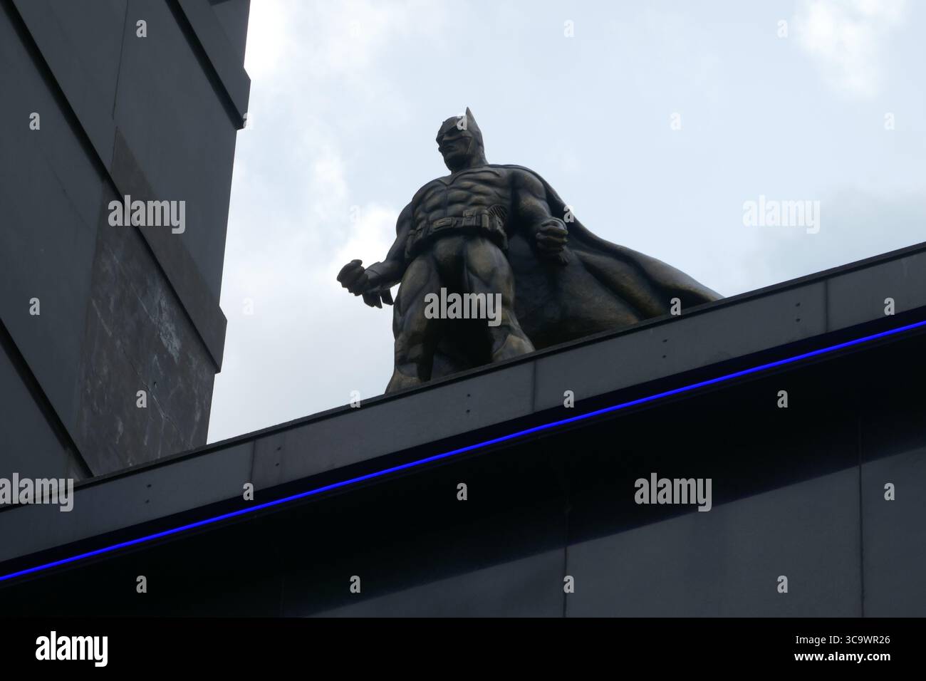 London, England, United Kingdom 4th June 2025 Batman Statue in Scenes ...