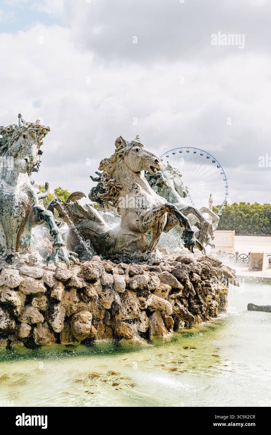 The Monument aux Girondins (erected 1894-1902) is located on the Place ...