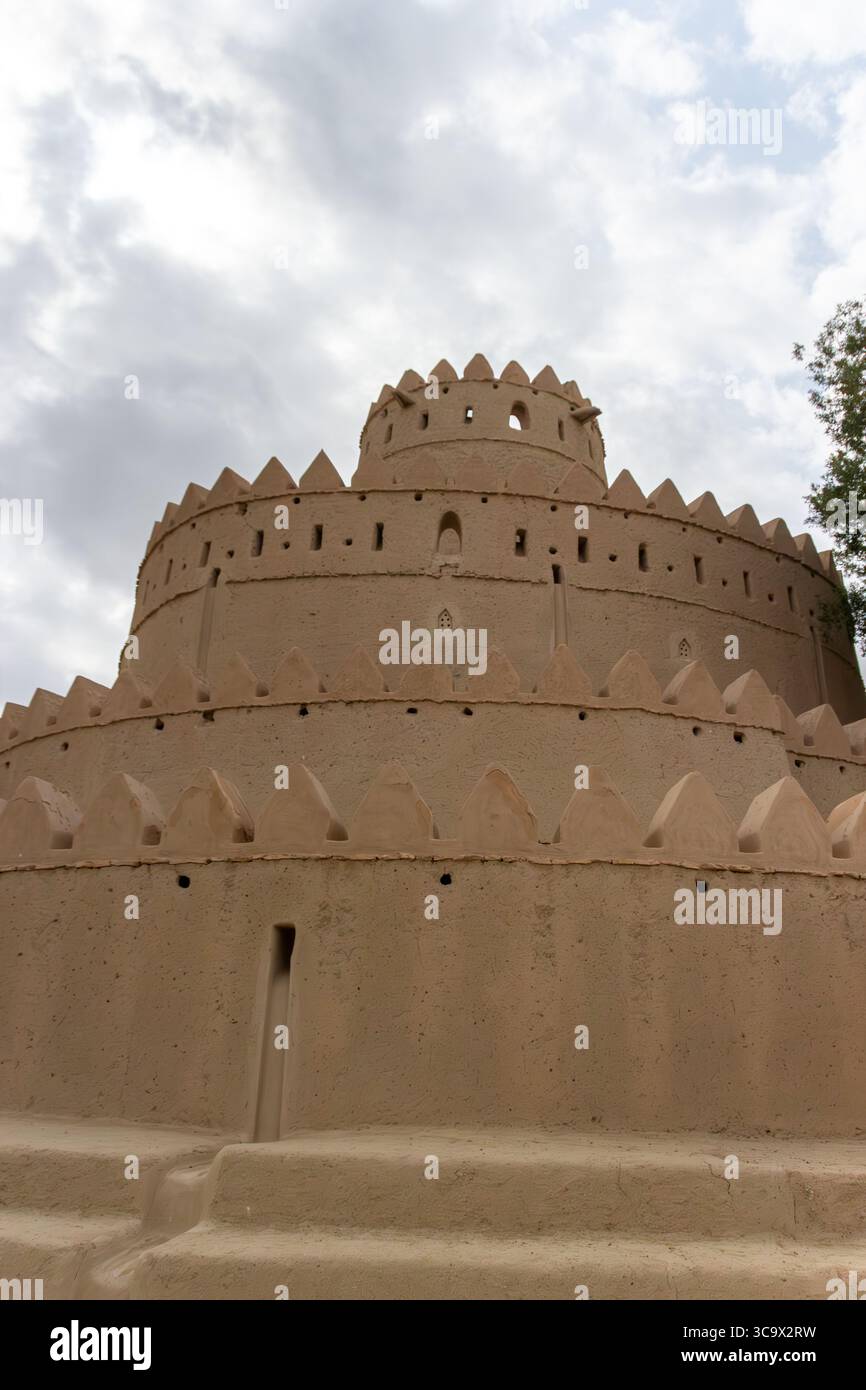 Ancient Fort, Tiered Architecture Stock Photo - Alamy