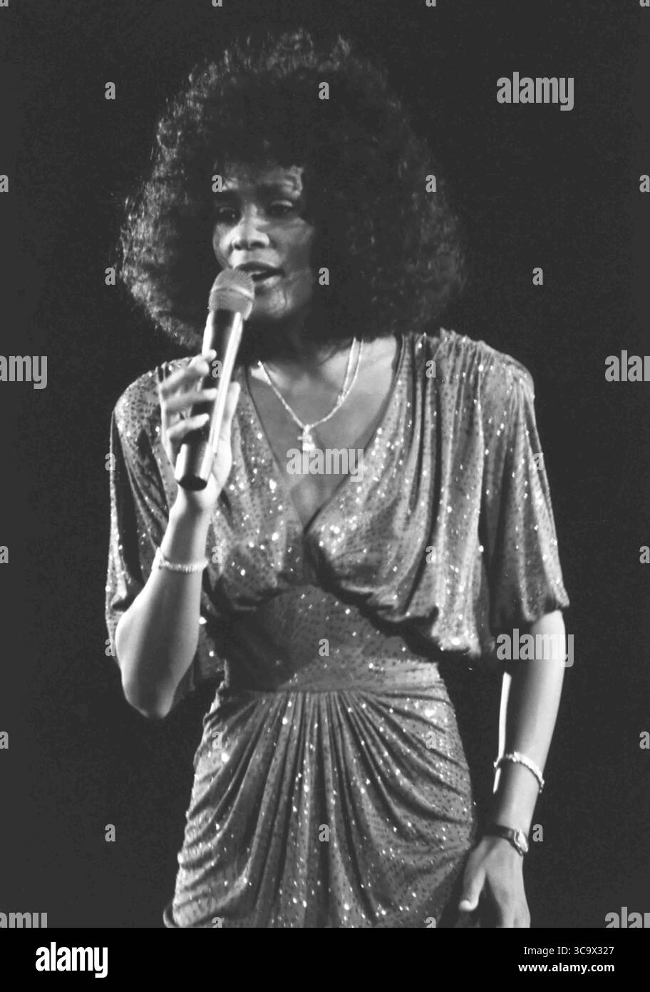 Whitney houston 1987 moment of truth hi-res stock photography and ...