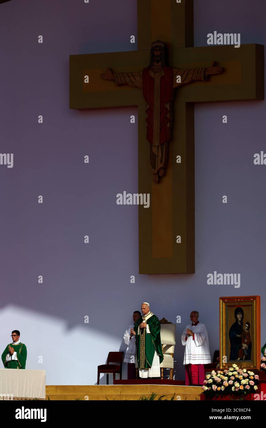 Rome, Italy - August 3rd, 2025: Pope Leo XIV presides over the ...