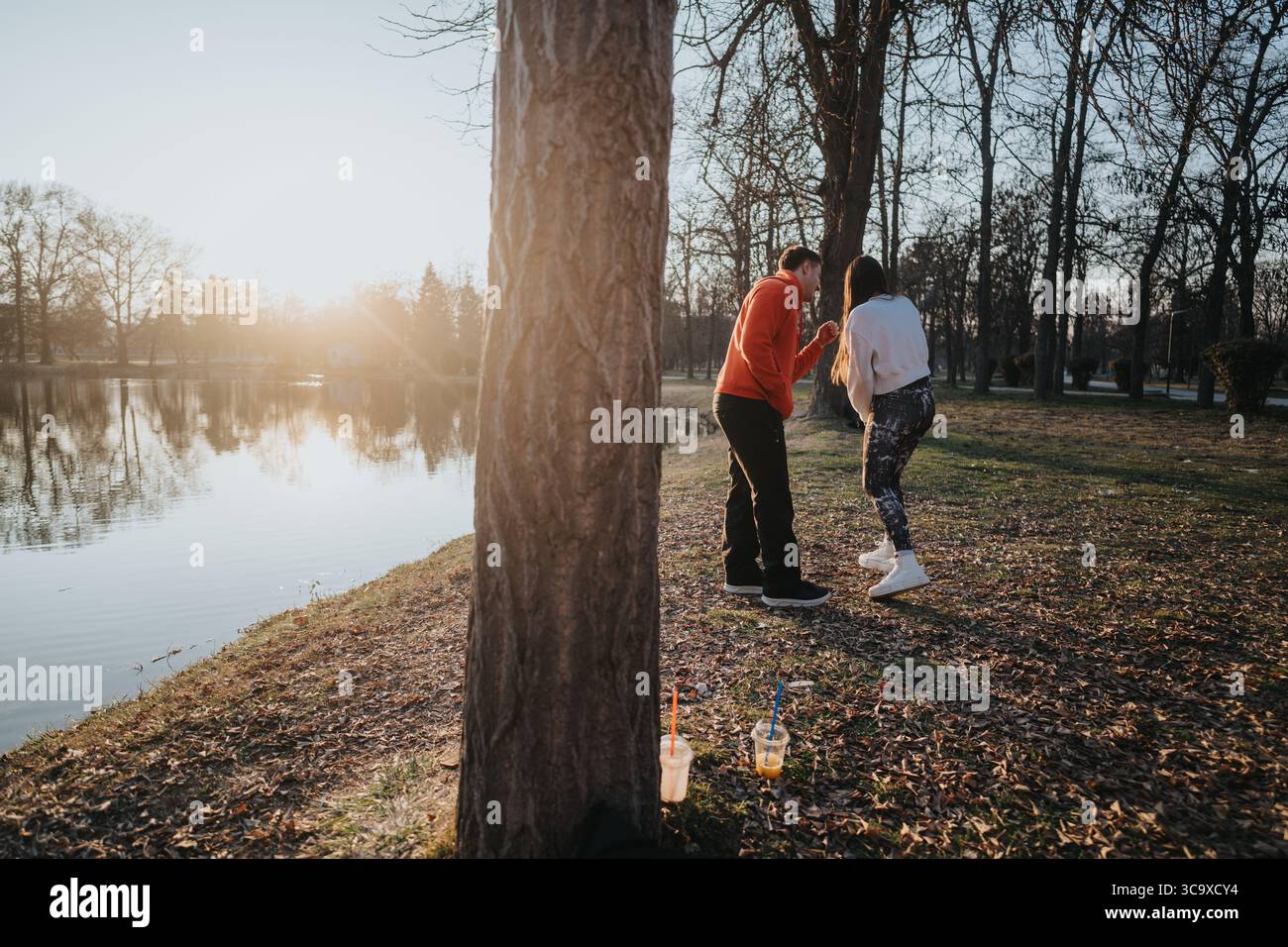 Lakeside stroll hi-res stock photography and images - Alamy