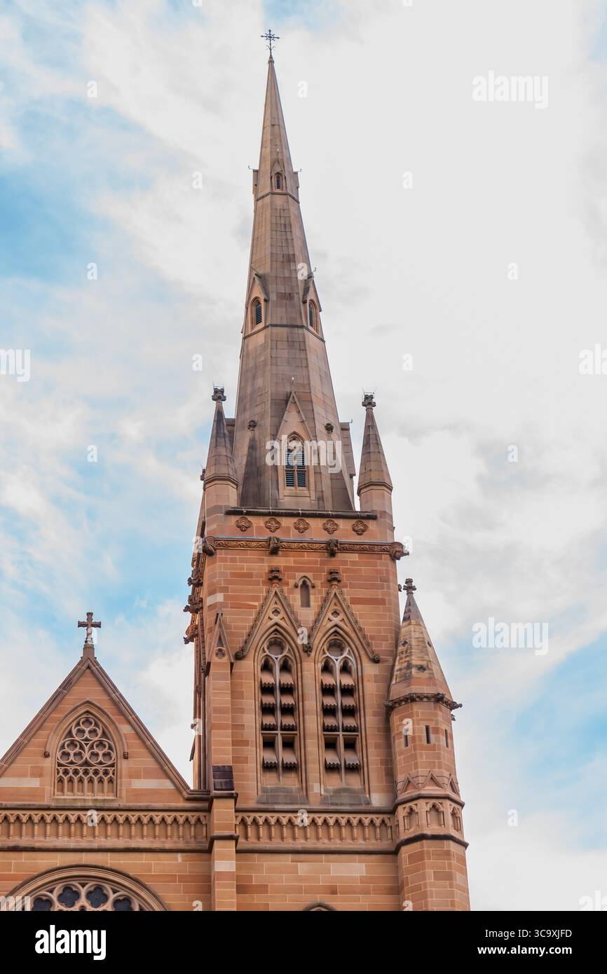 St Mary’s Cathedral, Sydney, Australia. 28th August, 2012. — A stunning ...