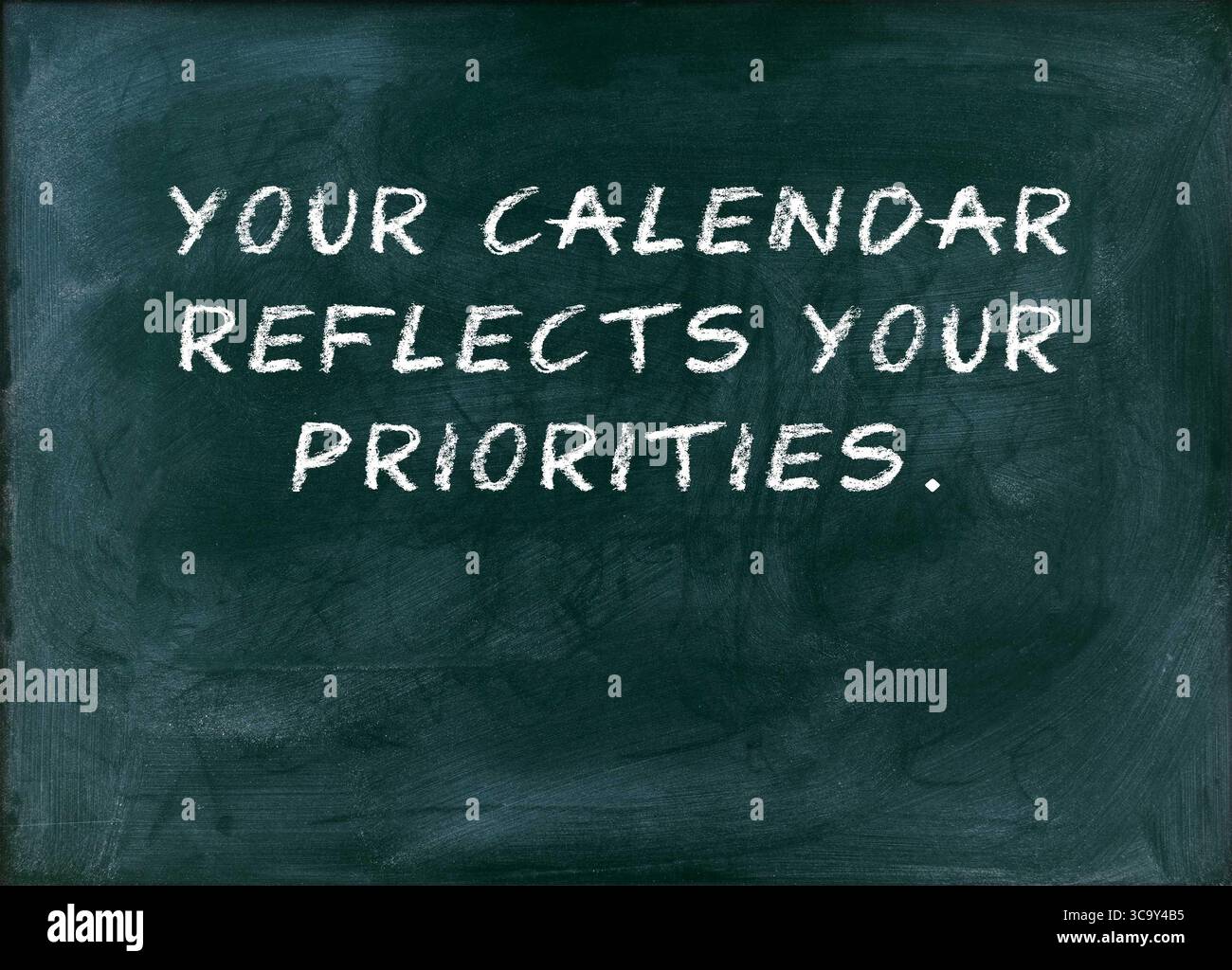 Your calendar reflects your priorities Time allocation reveals values ...