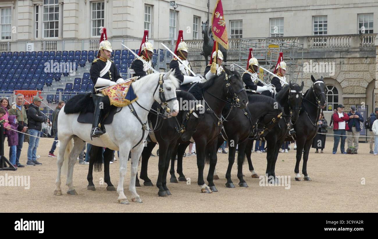London, England, United Kingdom 4th June 2025 Horses at Whitehall on ...