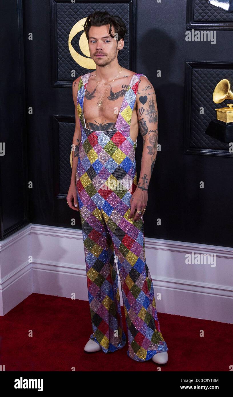 Harry styles grammy 2023 hi-res stock photography and images - Alamy