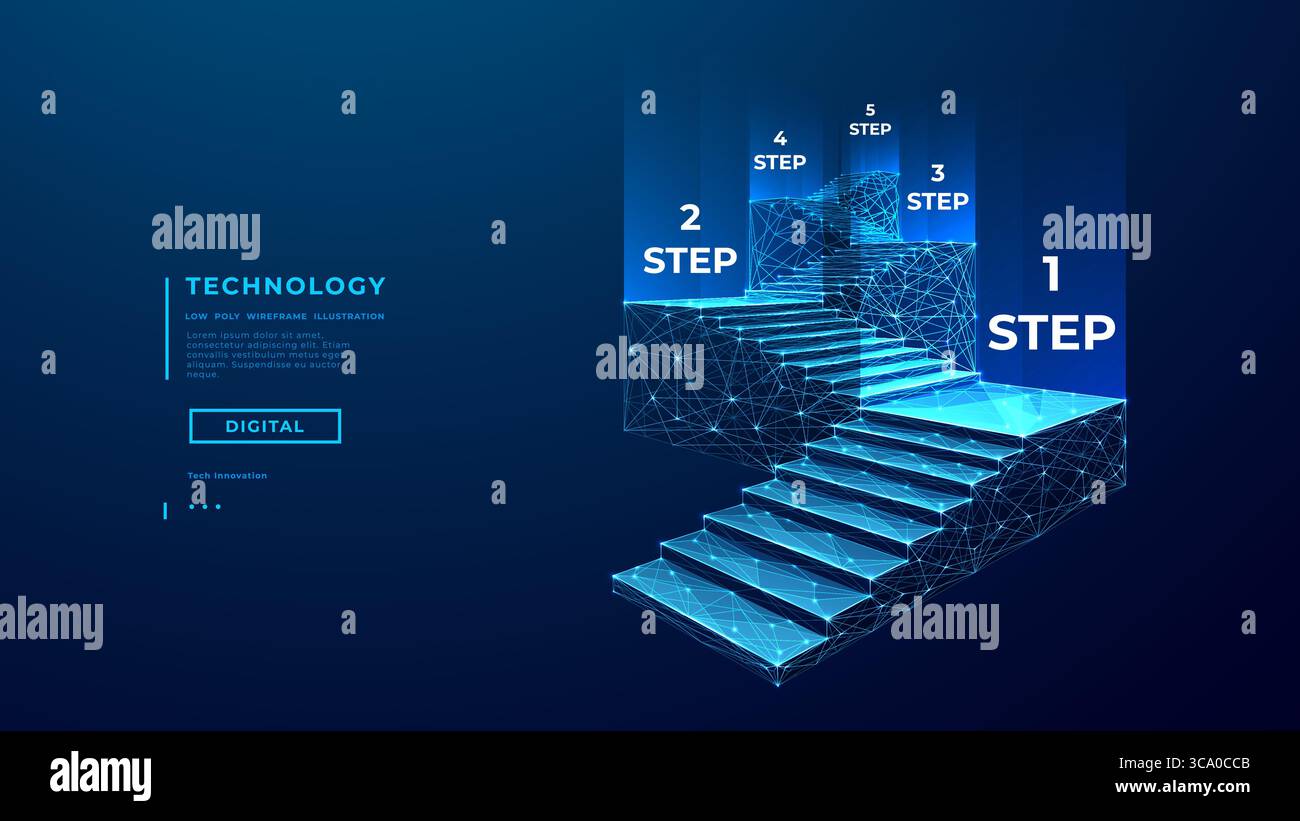 Business success ladder background Stock Vector Images - Alamy