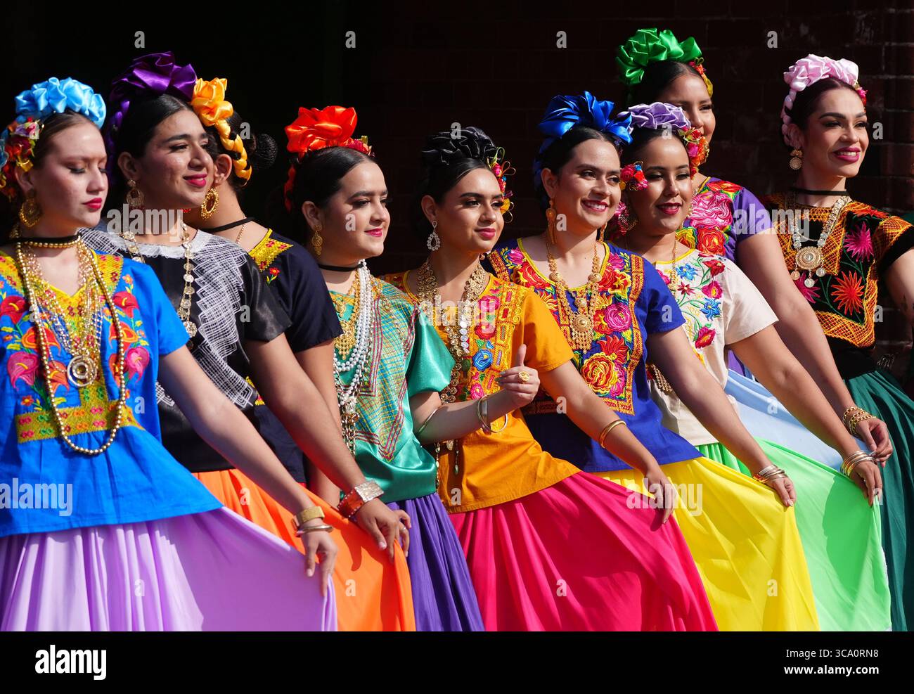 A tribute to artist Frida Kahlo, during a photocall with 24 Mexican ...