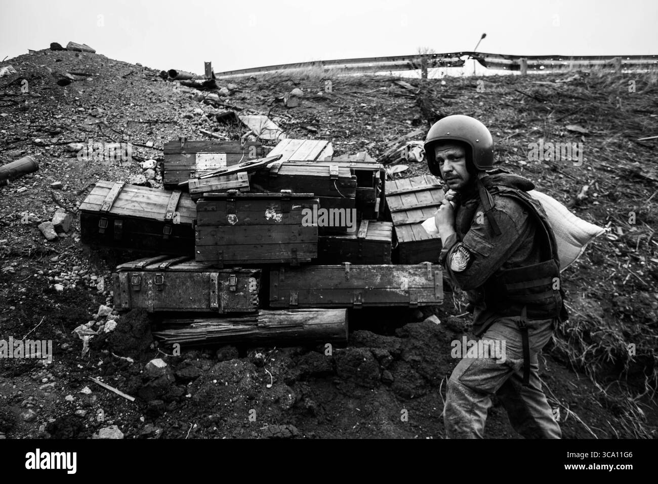 Military forces from ukraine Black and White Stock Photos & Images - Alamy