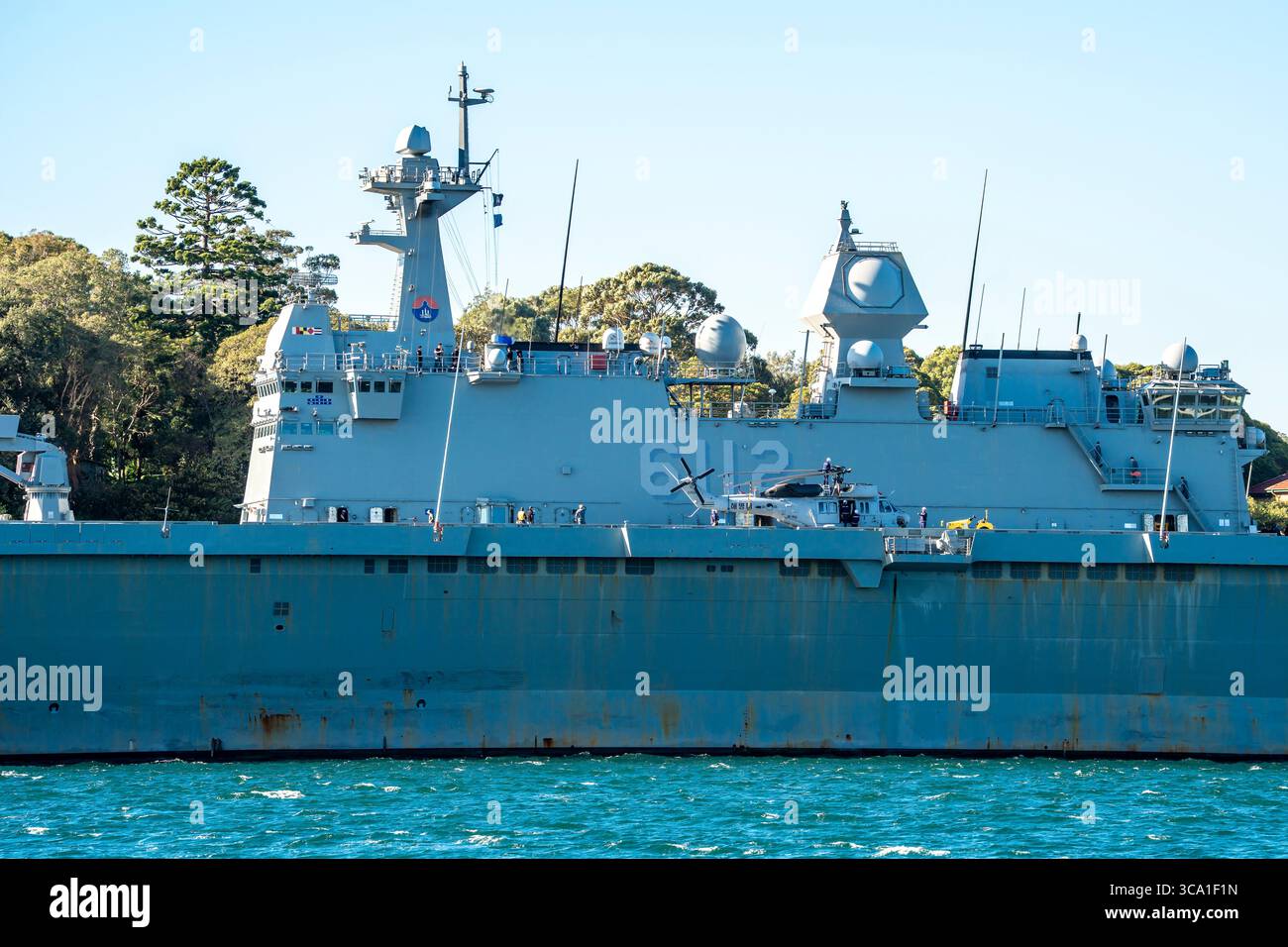 Dokdo-class amphibious assault ship ROKS Marado (LPH-6112) of the ...