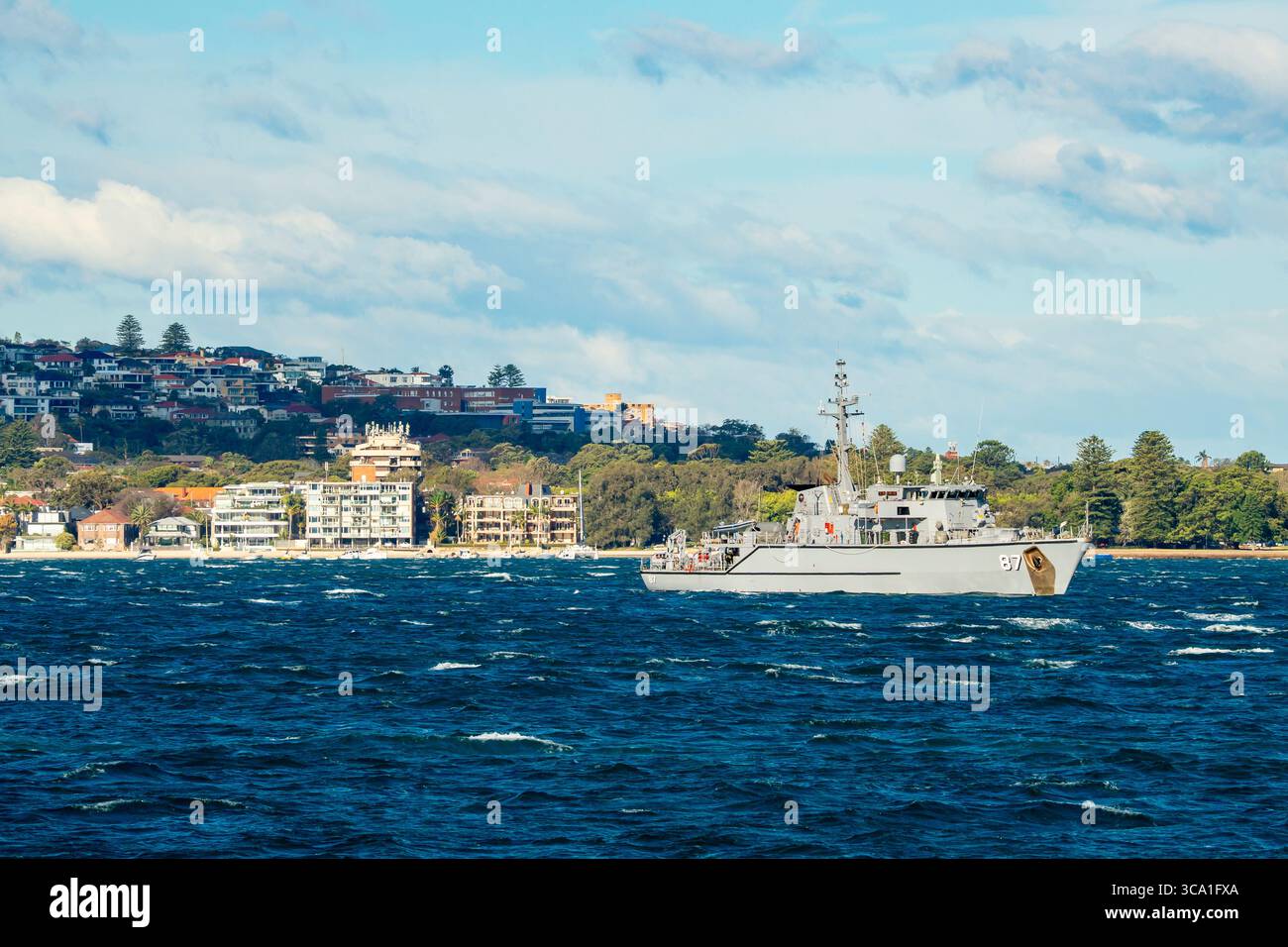 Australian minehunter ship hi-res stock photography and images - Alamy
