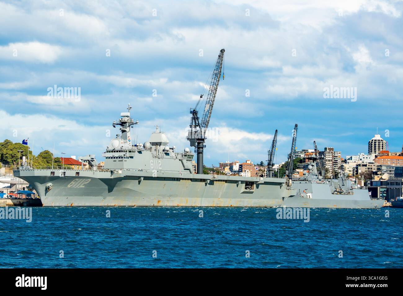 Dokdo-class amphibious assault ship ROKS Marado (LPH-6112) of the ...