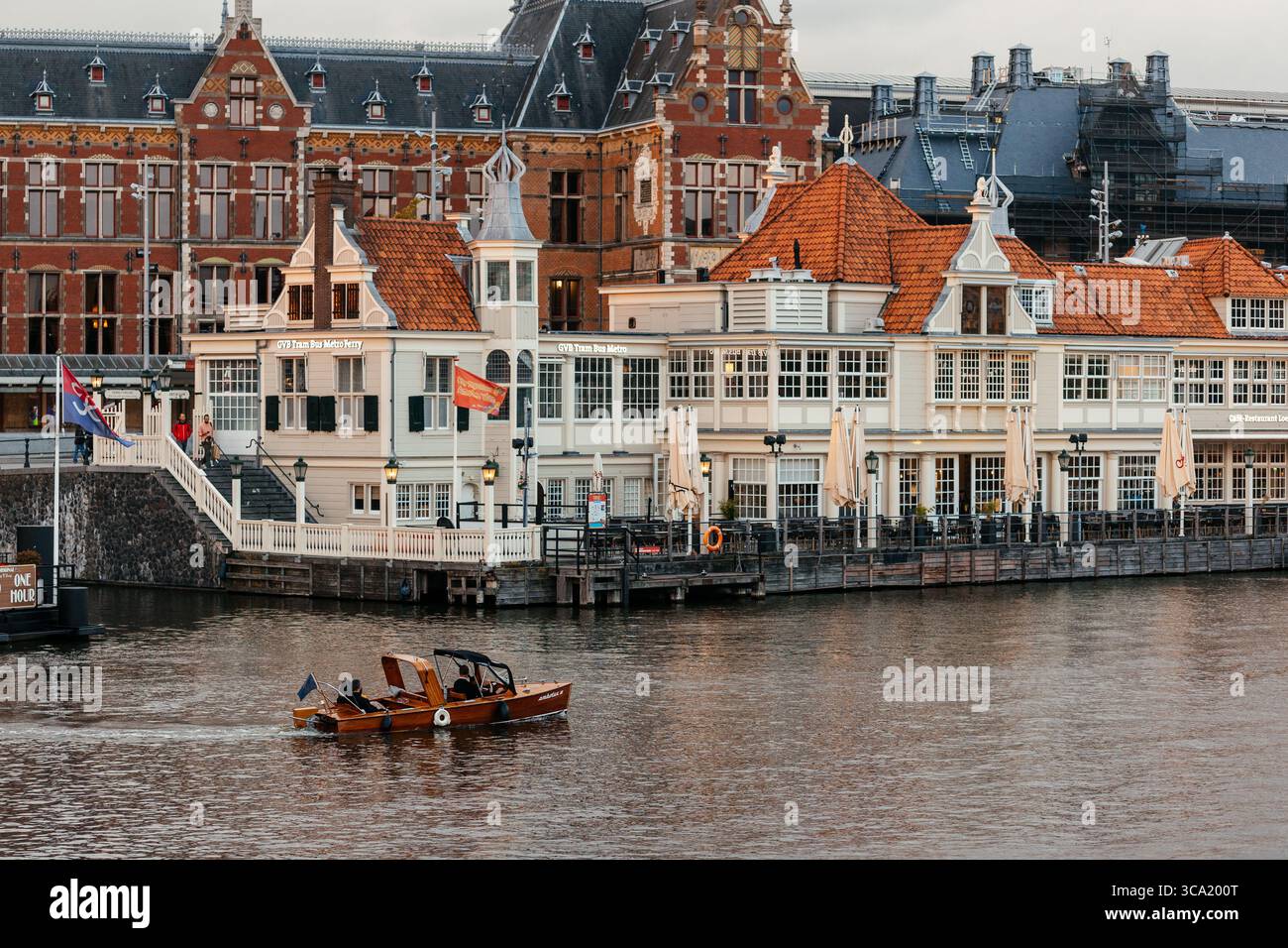 Amsterdam, Netherlands - July 2025: Authentic buildings of Amsterdam ...