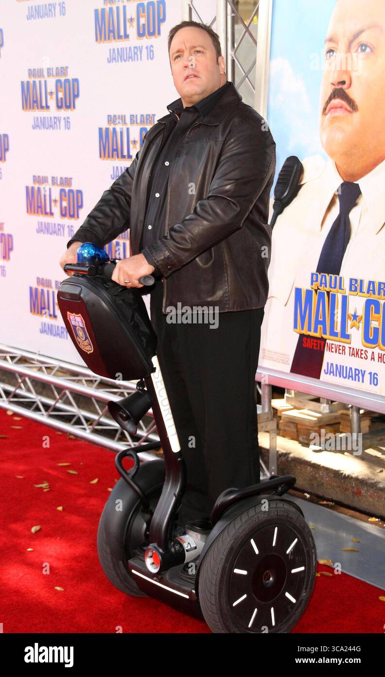 Kevin James at the premiere of "Paul Blart Mall Cop" held at the Mann ...