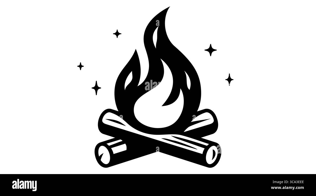 Red flare fire Black and White Stock Photos & Images - Alamy