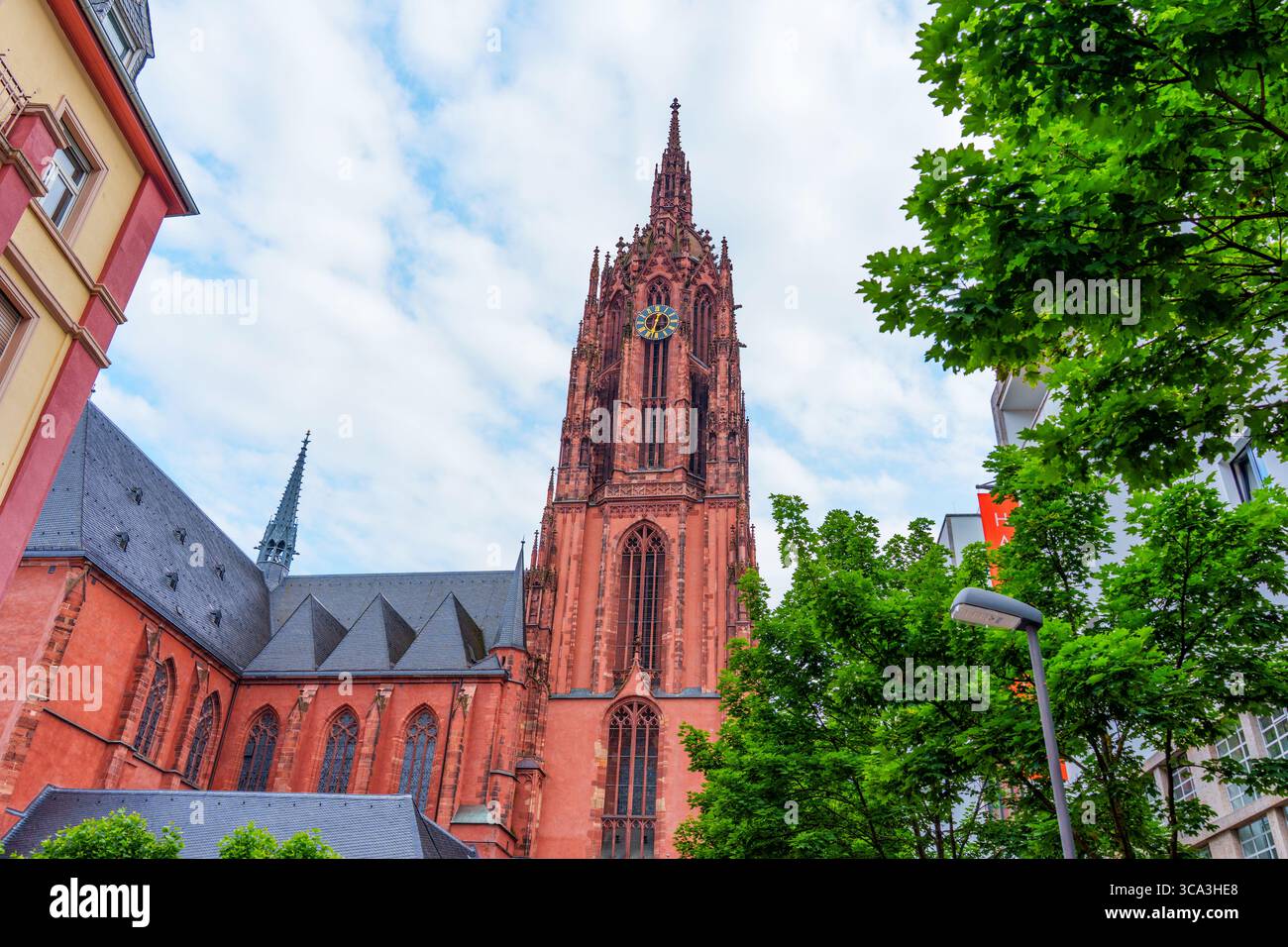 Frankfurt, Germany - June 10, 2025: Stunning perspective of the ...