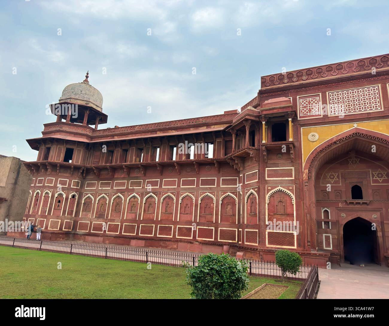 Vermilion Ramparts. The Symbolic Strength of Agra Fort's Red Walls ...