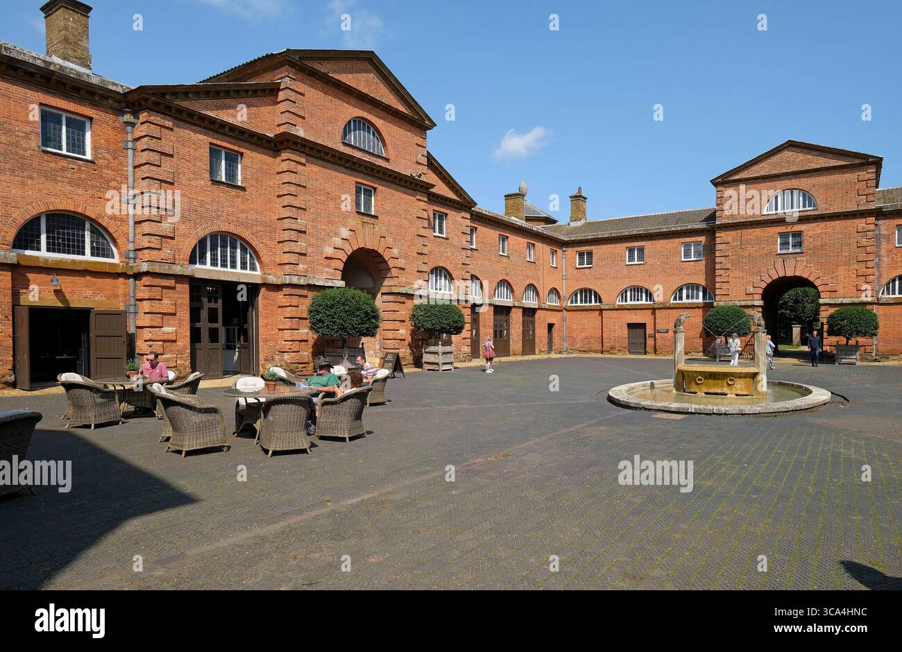 houghton hall stable block buildings, norfolk, england Stock Photo - Alamy
