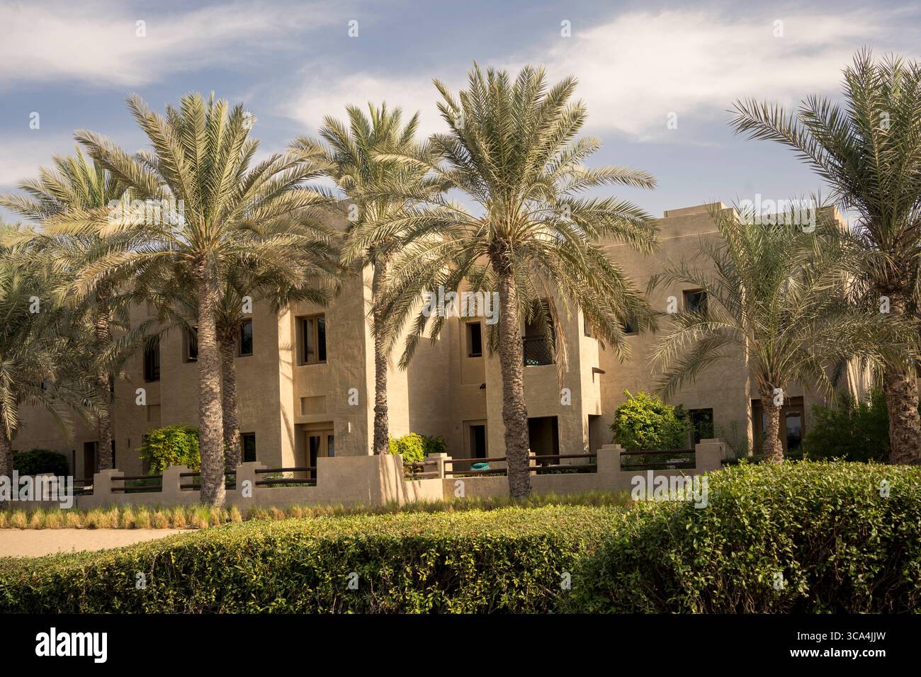 Traditional Arabic Architecture at Bab Al Shams Resort, Dubai Stock ...