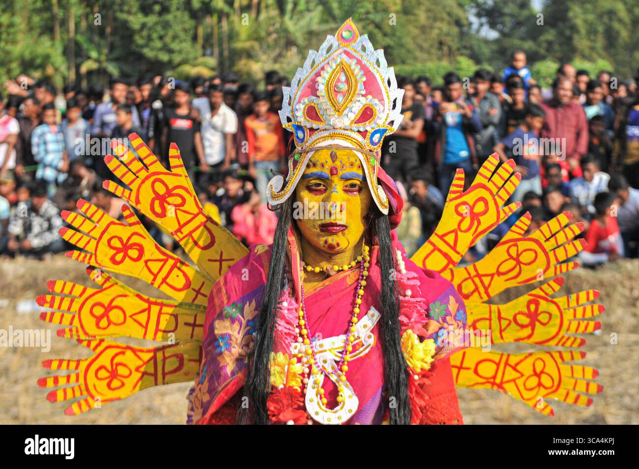 Poush sankranti charak puja 2023 hi-res stock photography and images ...
