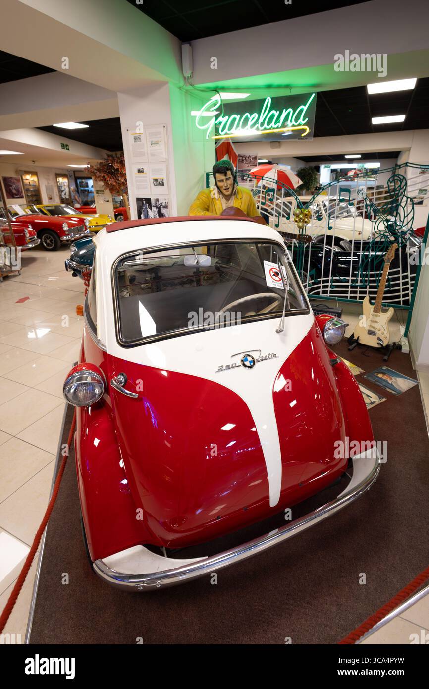 1957 BMW Isetta 250 on display at the Malta Classic Car Museum, Qawra ...