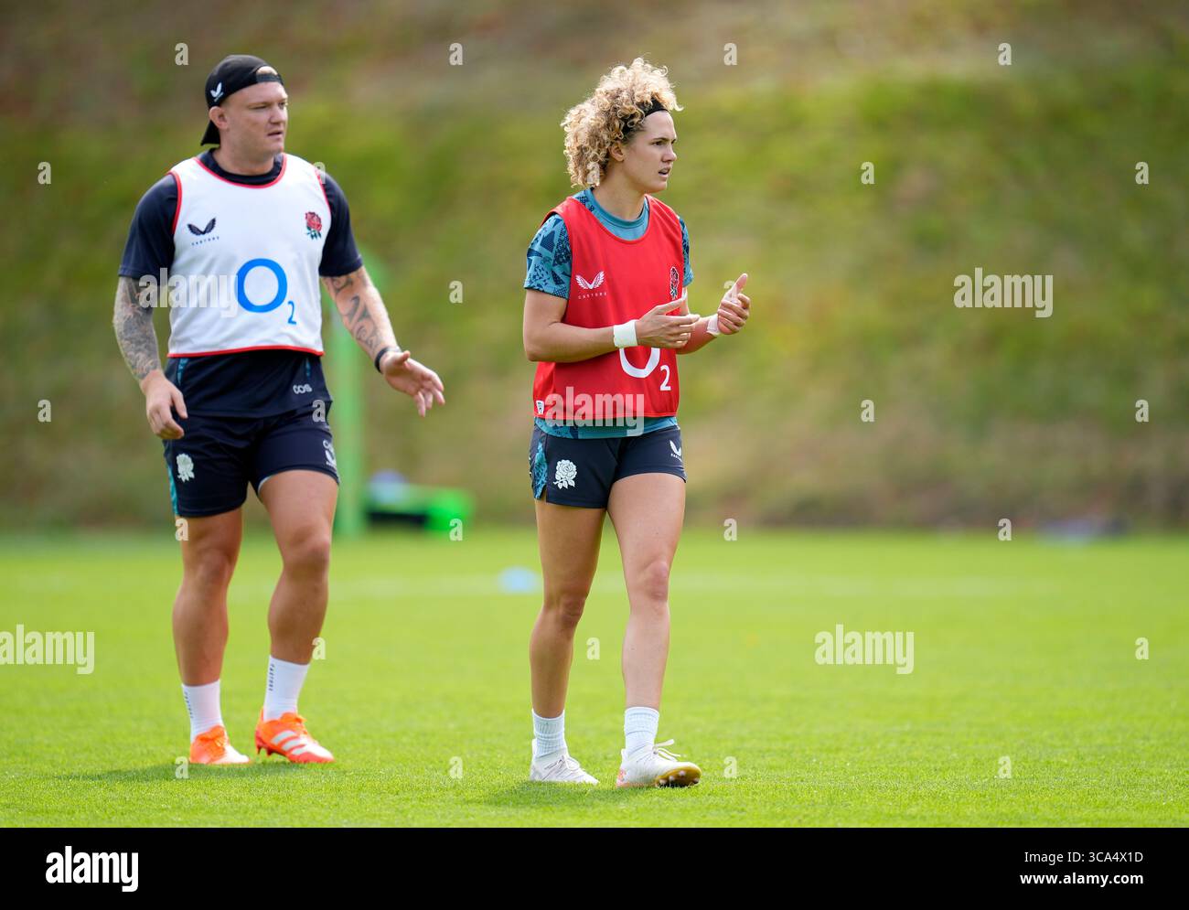 England's Ellie Kildunne during a training session at the Honda England ...