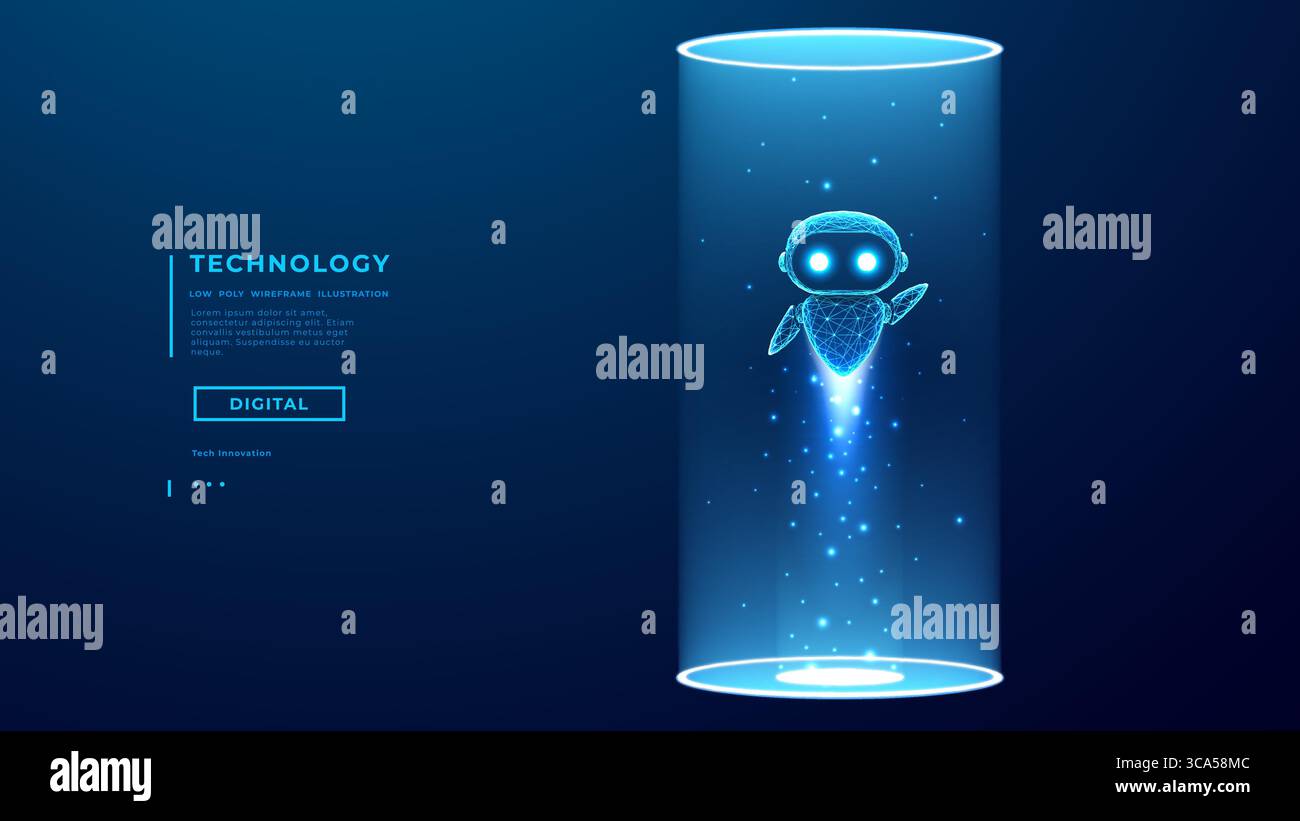 Chatbot mascot icon Stock Vector Images - Alamy