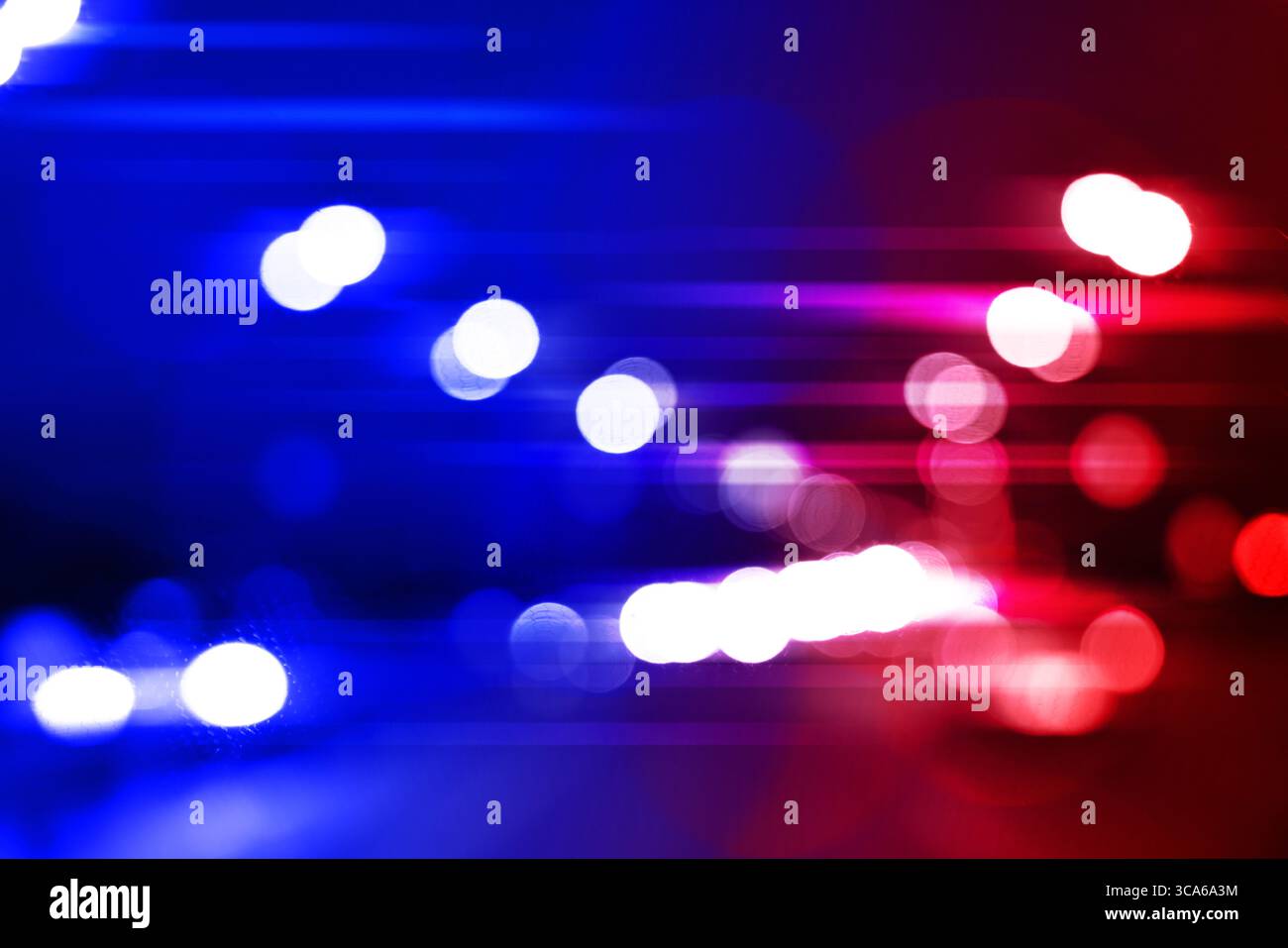 Blue red lights glow blink hi-res stock photography and images - Alamy