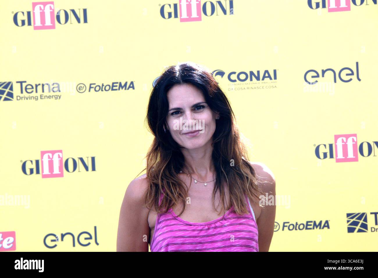 GIFFONI VALLE PIANA,ITALY - July 19,2025 : Roberta Mastromichele ...