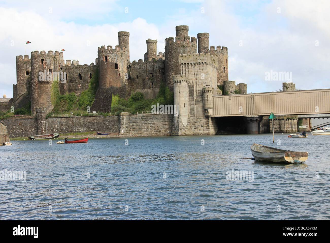 Conwy Castle Wales Stock Photo - Alamy
