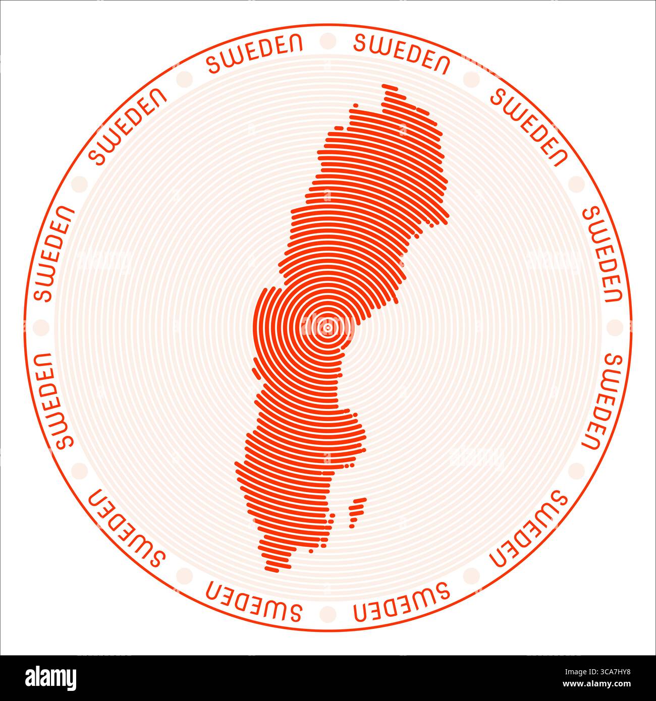 Fjords sweden Stock Vector Images - Alamy