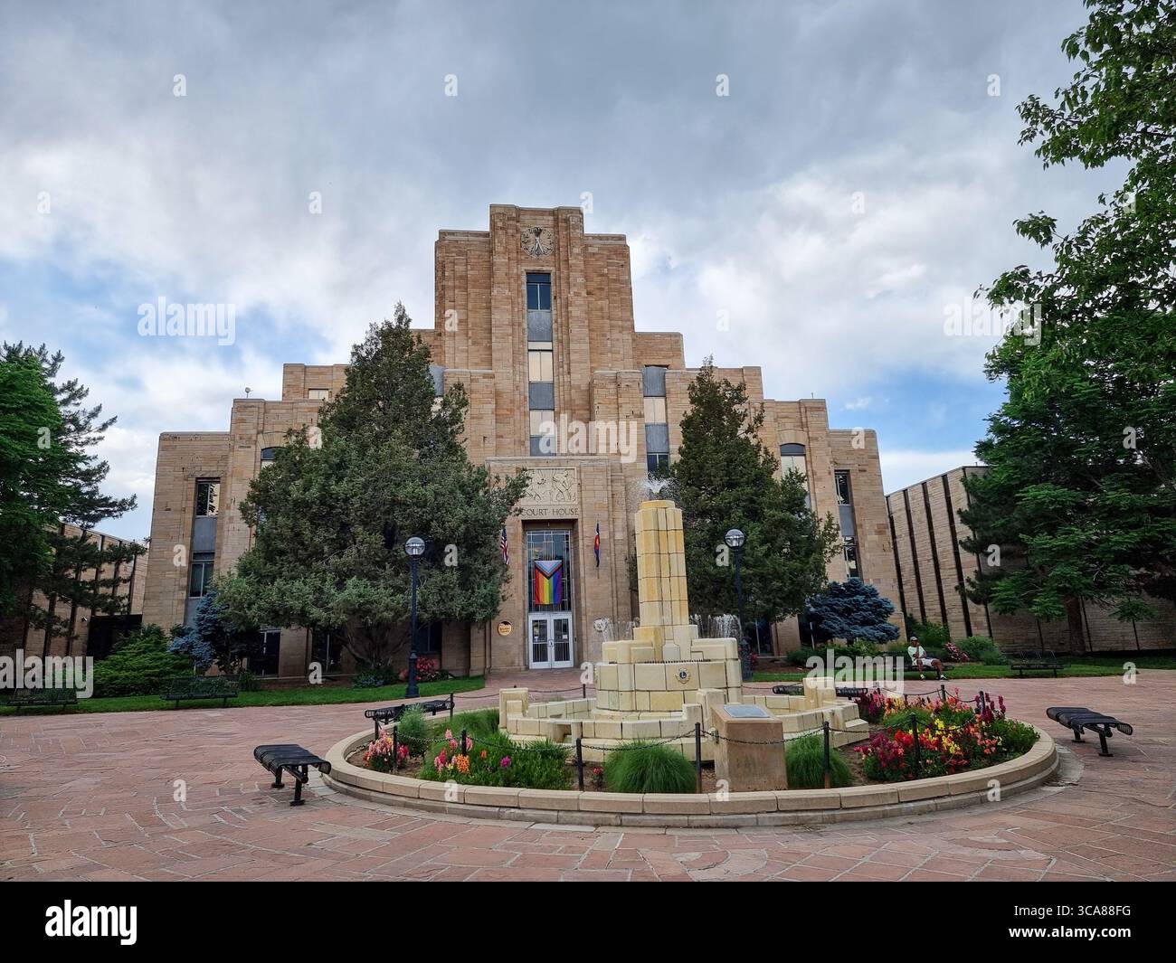 The Boulder County Courthouse, a National Historic landmark on Pearl ...