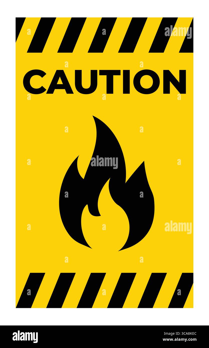 Fire hazards education Cut Out Stock Images & Pictures - Alamy