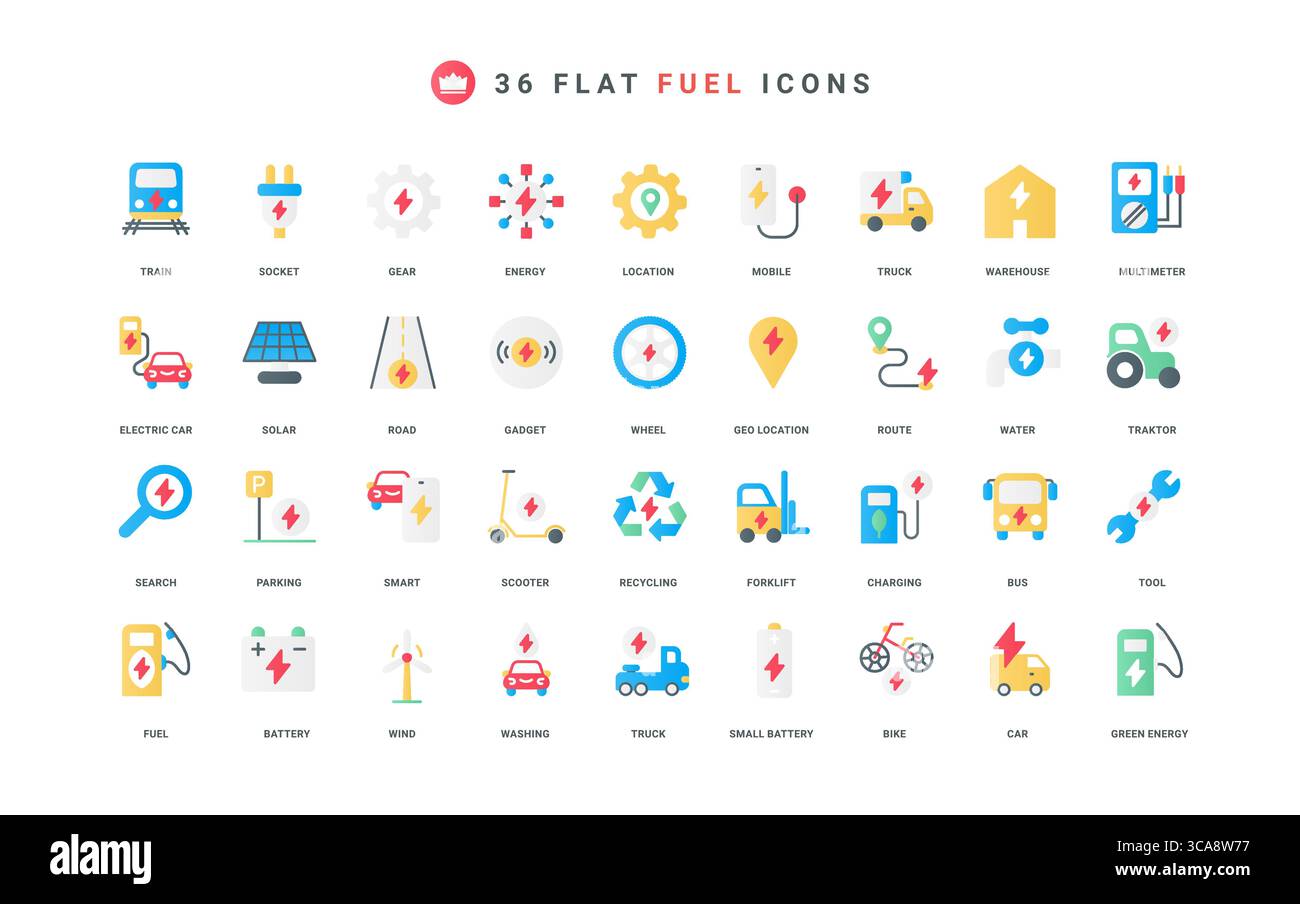 Fuel and electric transport, green energy generators, gas and charging ...
