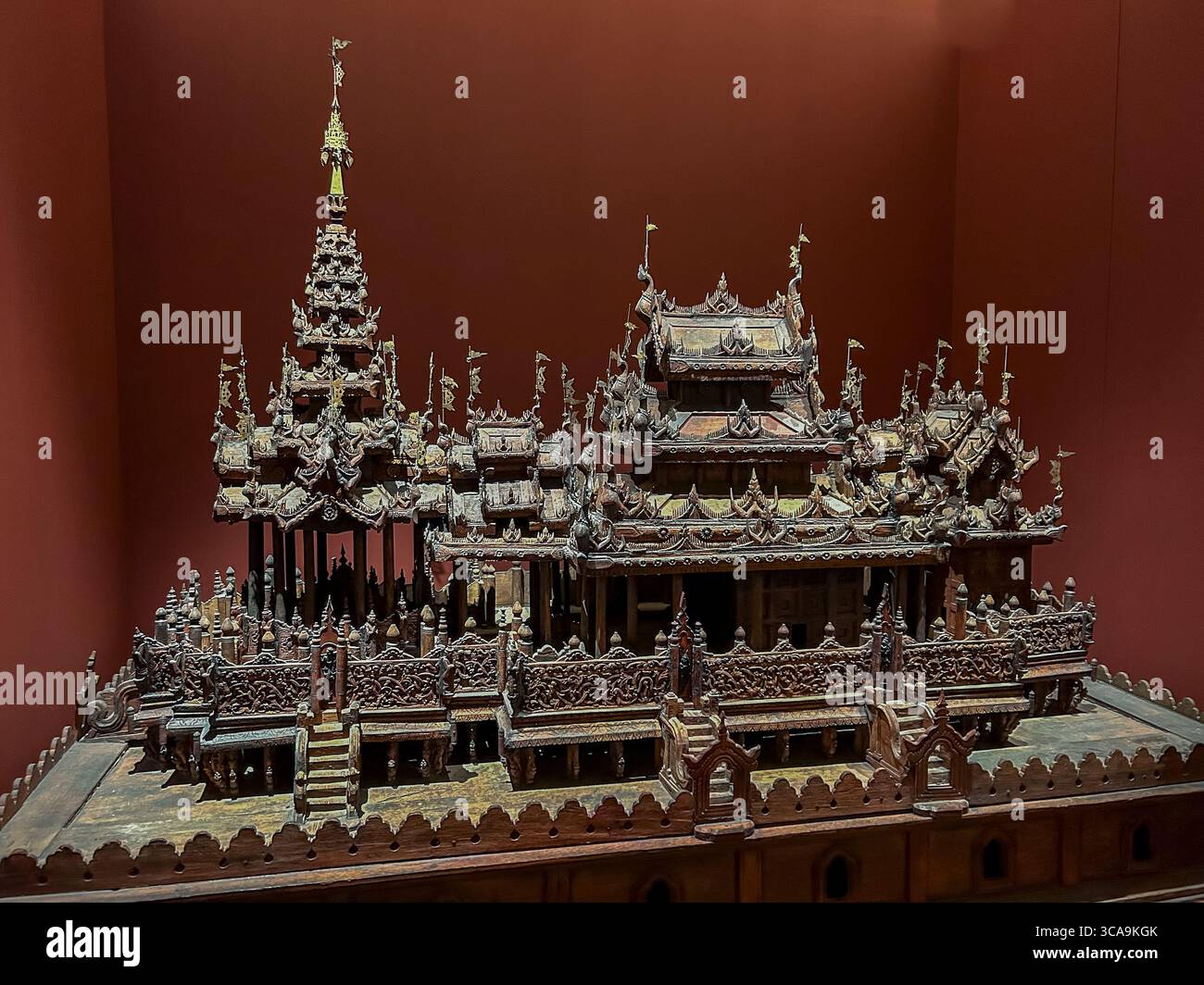 Paris, France, Asian Art Objects on Display inside Musée National des ...