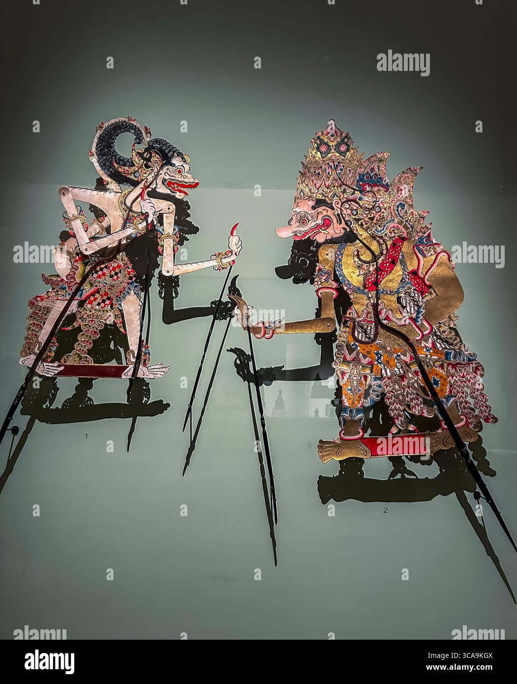 Paris, France, Asian Art Objects on Display inside Musée National des ...