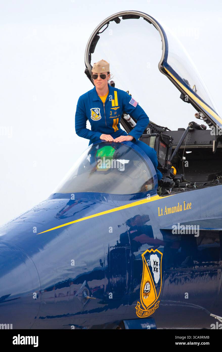March 10, 2023, El Centro, California, USA: U.S. Navy Blue Angels pilot ...